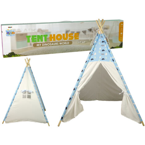 Hauszelt für Kinder Tipi Indian Clouds Wasserdichter Garten