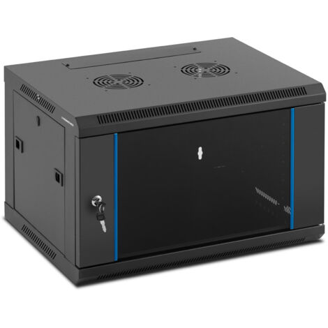 Hängender Server-Netzwerk-RACK-Schrank 19'' 6HE IP20 bis 60 kg 60x44x37 ...