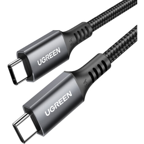 USB-C-Kabel 100 W 5 A PD 480 Mbit/s 3 m grau