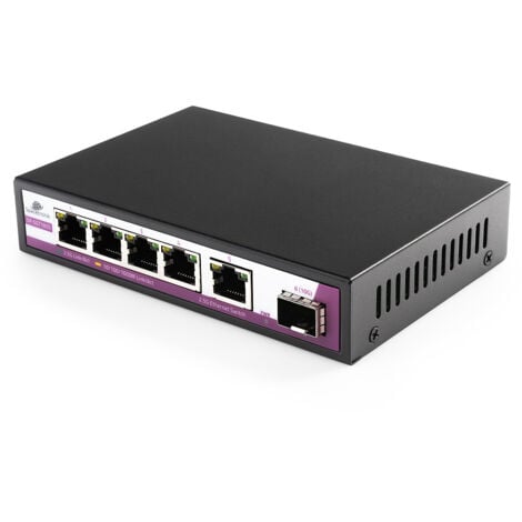 SWITCH 5 RJ45 2,5G-Ports + 1x SFP-Port SP-SGT105S