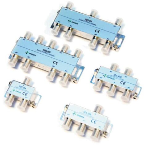 1x6 DVB-T2 6-Wege-Splitter Sparker SDS-611