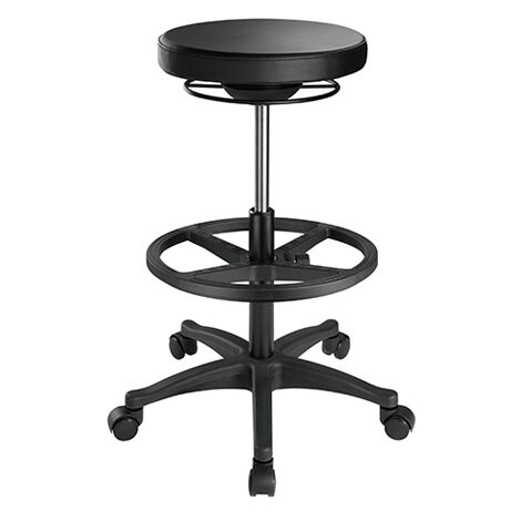 Aktiver ergonomischer Hocker mit Fußstütze Zippy 02