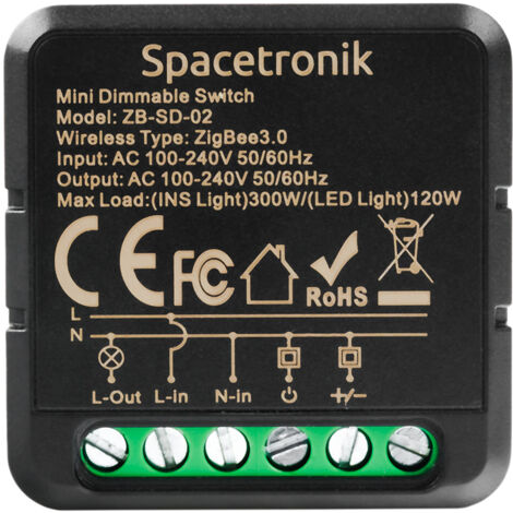 Mini-Dimmer-Lichtdimmer SMART ZigBee Tuya