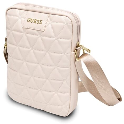 Guess Quilted Tablet Bag - Notebook-/Tablet-Tasche 10" (rosa)