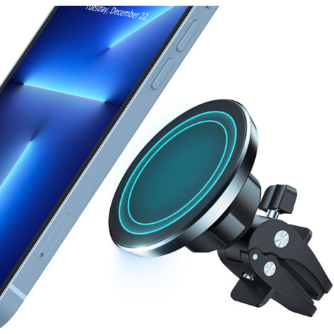 Crong Carclip Magnetic – MagSafe magnetische Autohalterung (schwarz)