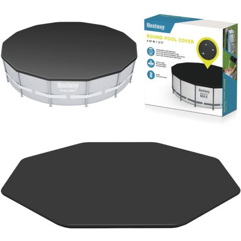 Bestway 58292 Poolabdeckung mit 396 cm Rahmen
