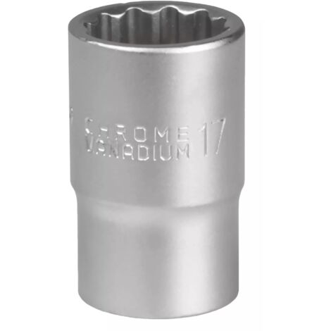 MJW Steckschlüsseleinsatz 1/2" 12-kant 17 mm