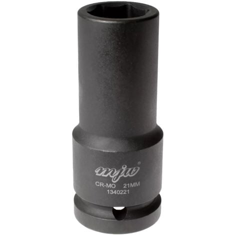 MJW Kraft-Stecknuss 3/4"" 6-kant lang 21 mm