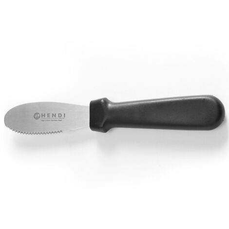 Buttermesser aus Edelstahl mit Wellenschliff - Hendi 855768