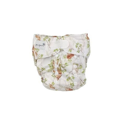 Windel mit Tasche A DAY IN THE FOREST 5-15 kg - Klettverschluss