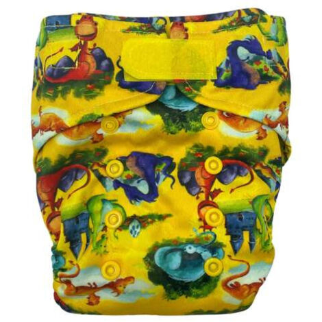 Windel mit Tasche SMOKI 5-15kg - Klettverschluss