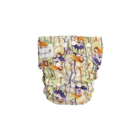 Einreihige OS-Windel mit Tasche