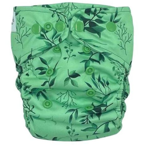 GRÜNE MI-Windel mit Tasche