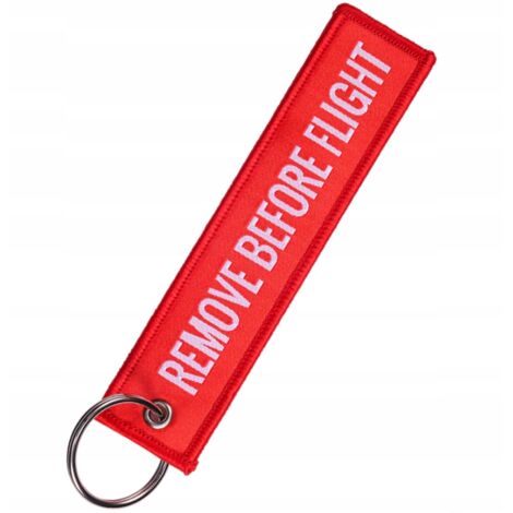 RBF REMOVE BEFORE FLIGHT Schlüsselanhänger - Schlüsselanhänger Originelles Geschenk