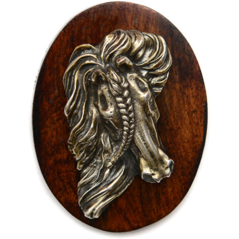 Friesenpferd - Brosche für eine Pferdeausstellung, Clip für eine ...