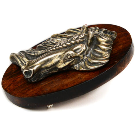 Friesenpferd - Brosche für eine Pferdeausstellung, Clip für eine ...