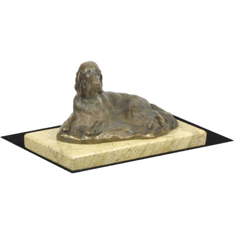 English Setter, Laverack - Hundestatuette, Hundesilhouette-Figur ...