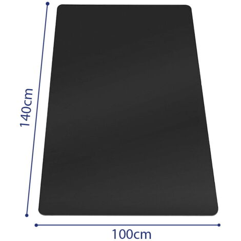 PVC-Matte 140x100cm - schwarz