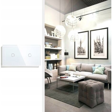 TOUCH-LICHTSCHALTER 1+1 DOPPELDIMMER