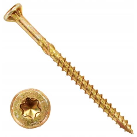 ZIMMERSCHRAUBEN FÜR HOLZ, KONISCH, ZIMMERSCHRAUBEN 4x50 TORX 200 Stk