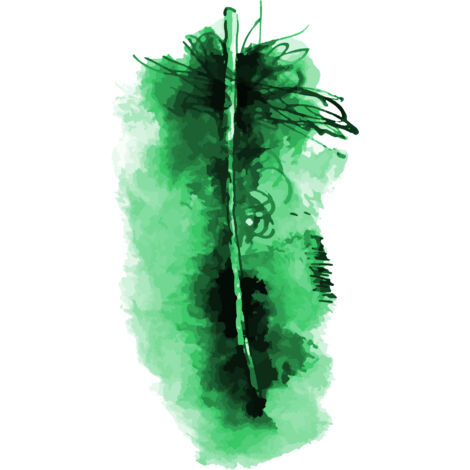 ZEICHNUNGstinte permanente Kalligraphie Indian Ink Renesans GRÜN 30ml