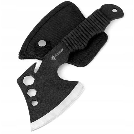 Beil Messer Axt Tomahawk Massivaxt 26cm GUSS MILITÄRKOFFER