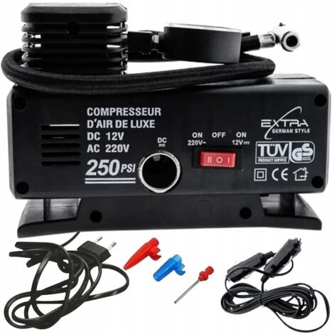 AUTO KOMPRESSOR PUMPE KOMPRESSOR 12V / 230V