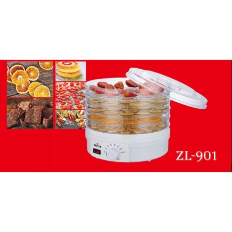 GROSSER TROCKNER FÜR OBST, GEMÜSE, KRÄUTER UND PILZE 280W