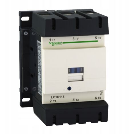 TESYS D - 3-POLIGER SCHÜTZ, AC3 - 115A, MOTORKONTAKTE. NO+ NC, SPULE ...