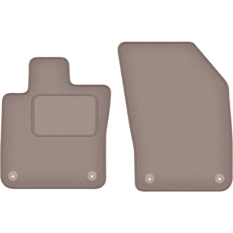 Beige Vordermatten für: Volvo S60 III Limousine (2019-)