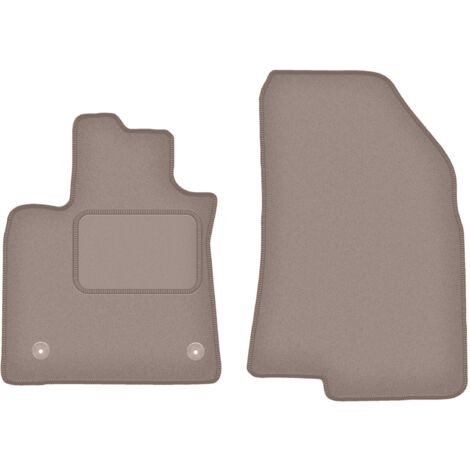 Beige Vordermatten für: Dacia Logan III Limousine, Kombi (2021-)