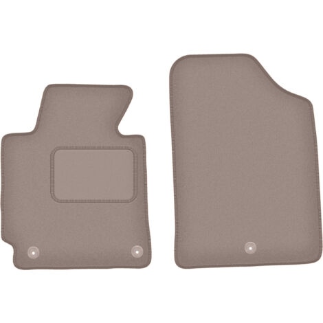 Beige Vordermatten für: Hyundai Elantra V Coupé, Limousine (2010-2016)