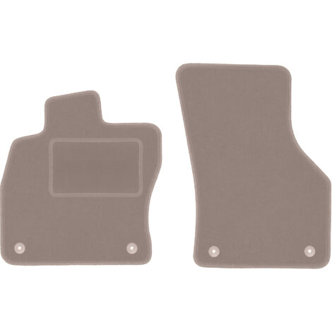 Beige Vordermatten für: Audi A3 8Y IV Limousine, Liftback, Kombi, Avant (2020-)