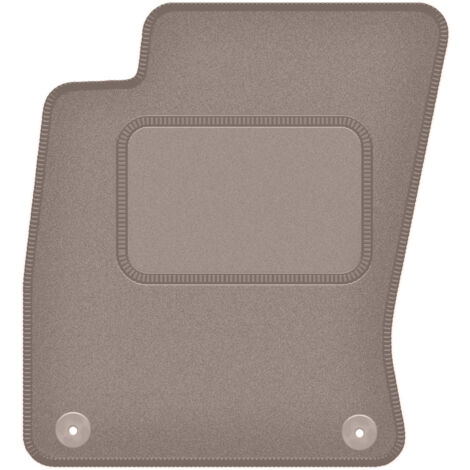 Beige Fahrermatte für: Audi A8 D3 Long (2002-2009)