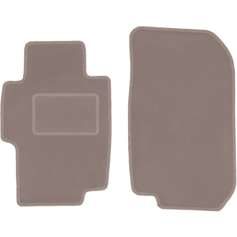 Beige Vordermatten für: Honda Accord VII Limousine, Kombi, Tourer, Type-S (2002-2008)