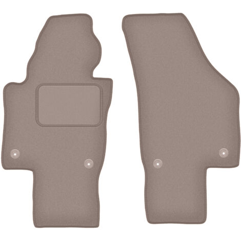 Beige Vordermatten für: Volkswagen Passat B6 / B7 USA Limousine, Kombi (2005-2014)