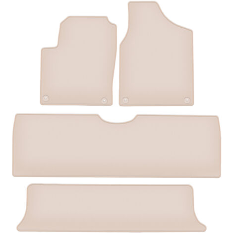 Beige PREMIUM-Matten für: Volkswagen Sharan I Minivan 1995-2010