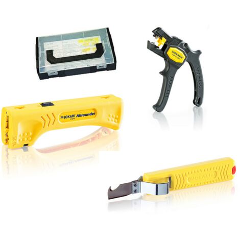 JOKARI 90810 Satz Messer und Abisolierer