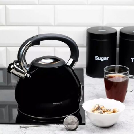 Wasserkocher mit Pfeife Kinghoff 3,4L KH-1221