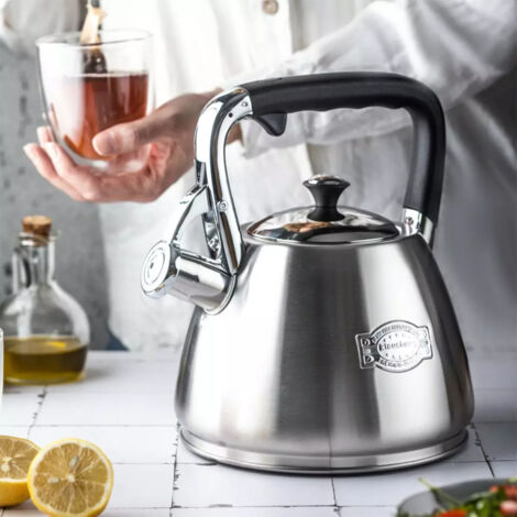 Stahlkessel mit Pfeife 3L KLAUSBERG KB-7612