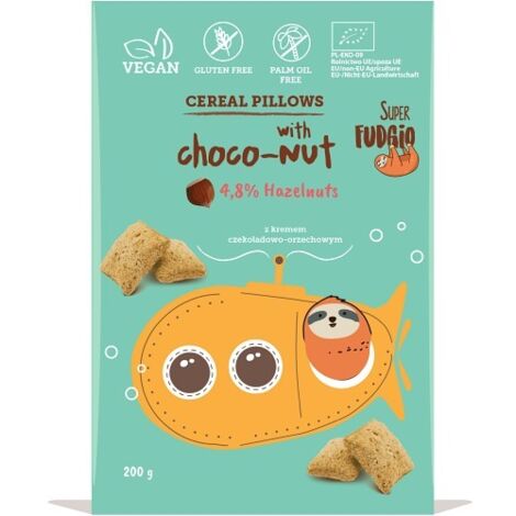 Schoko-Nuss-Cremekissen ECO 200g Super Fudgio