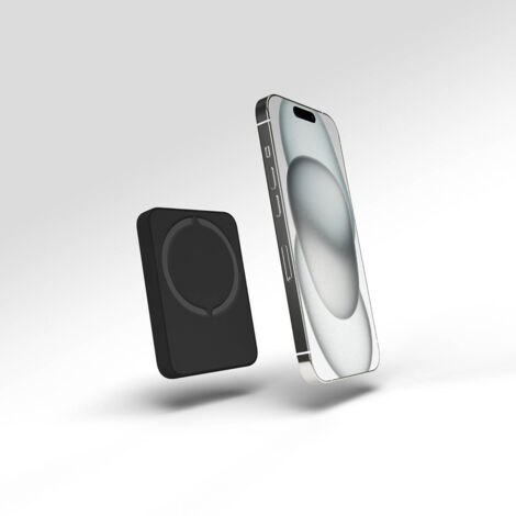 Puro Mini Power Mag 4200mAh Powerbank mit MagSafe USB-C - Schwarz