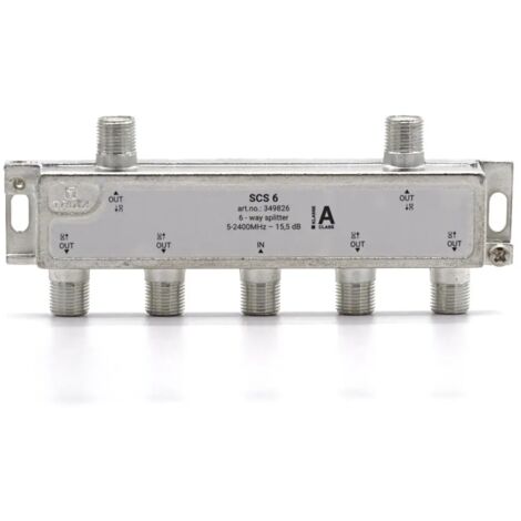 TRIAX SCS 6 - SAT-Splitter 1x6 5-2400 MHz