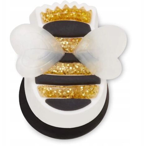 CROCS JIBBITZ GLITTER QUEEN BEE KEINE GRÖSSE Glitter Queen BEE