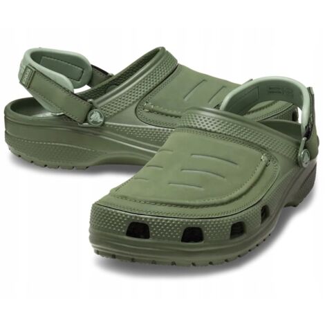 CROCS YUKON VISTA II LR CLOG M 207689 M10 I EU 4344 I W12 ARMEEGRÜN