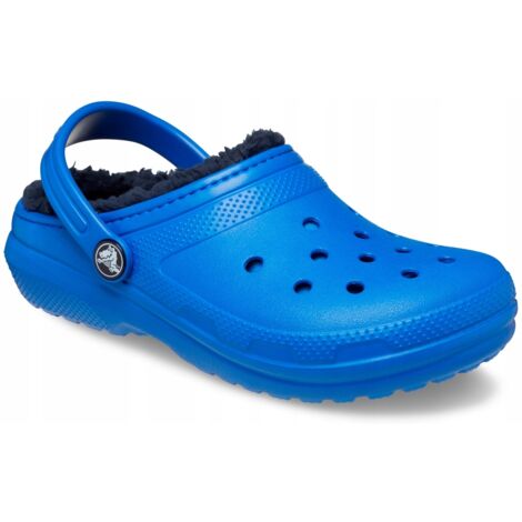CROCS CLASSIC LINED CLOG KIDS 207010 C11EU 2829 BLAUER BOLZEN