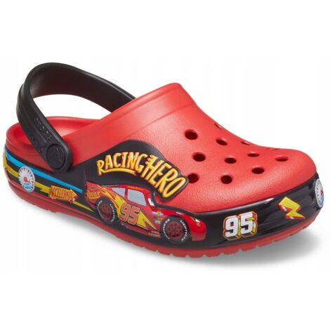 CROCS FL CARS LIGHTS BAND KINDER CLOG T 207719 C7 I EU 2324 FLAME