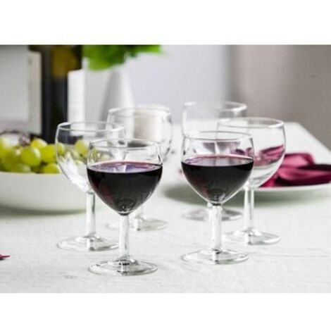 Glas: 6er Set Rotweingläser 250ml