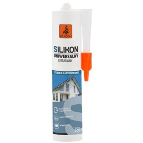 Dragon Universal Silikon 280ml - Farblos, Hohe UV-Beständigkeit