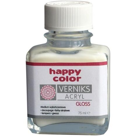 Acryllack 75ml transparent HAPPY COLOR